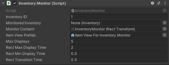 Inventory Monitor | Opsive